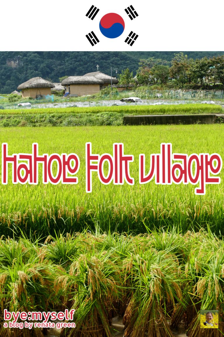 An Easy Day Trip to the Hahoe Folk Village from Andong | bye:myself